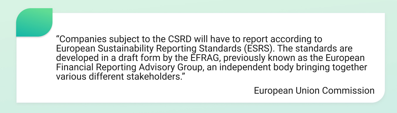 CSRD reporting directives for ESG and carbon accounting